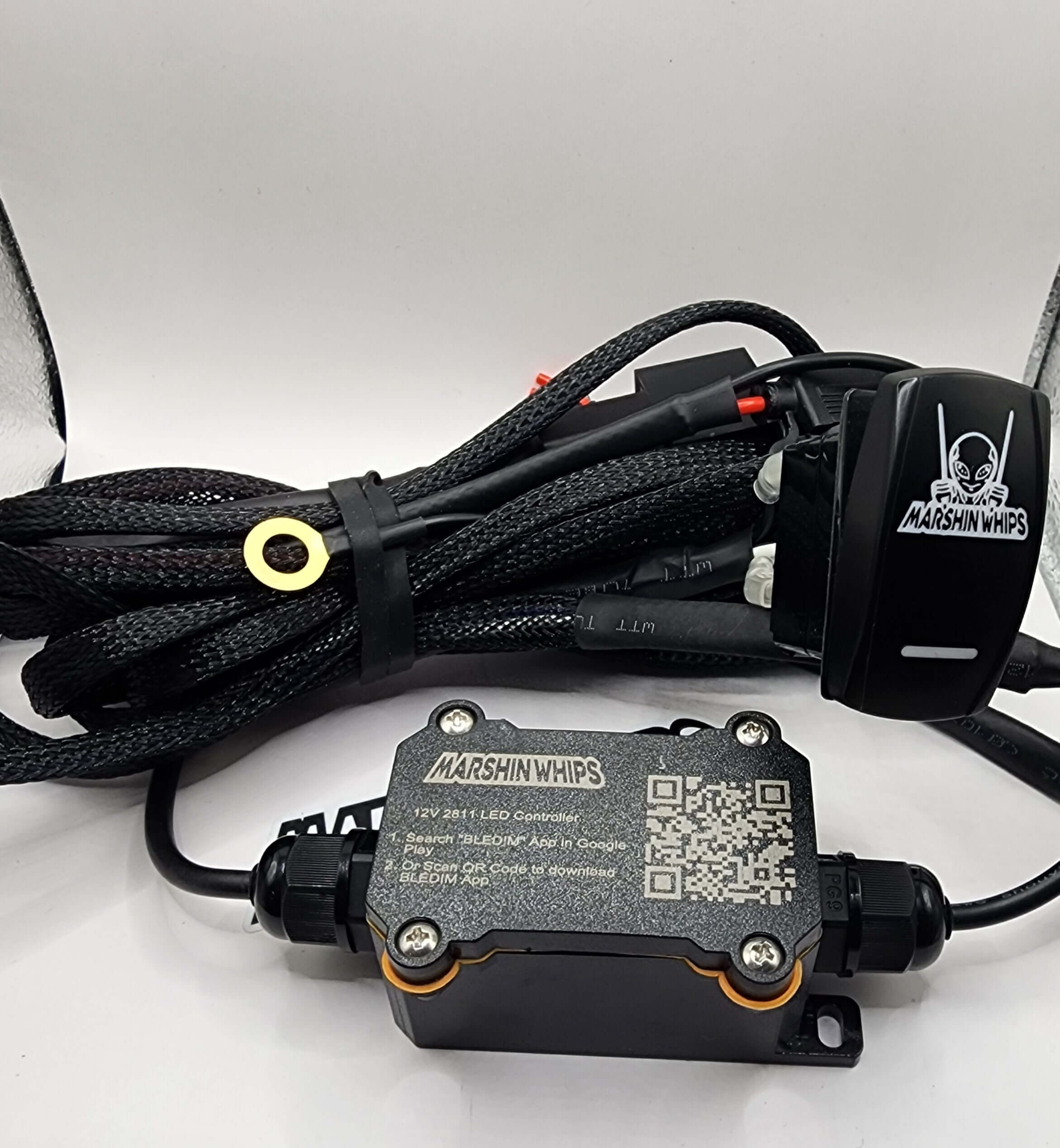 2811 RGB Wire Harness with Rocker Switch – SF Raceworks